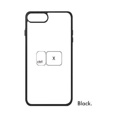 适用于iPhone于苹果键盘符号ctrlXiPhone7811plus手机壳maxr套se
