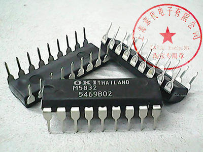 M5832  OKI   DIP-18【正品原装】赛格市场G332室实体店 现货