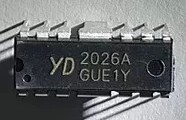 直插 YD2026B 伴音功放IC芯片 可代替 YD2026A TDA2039A