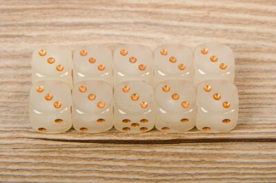 骰子14mm圆角夜场酒吧常用发光