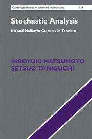 【预订】Stochastic Analysis