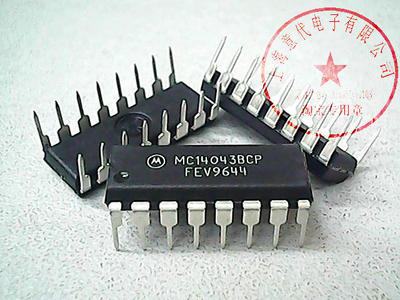 MC14043BCP , MOT , 4043〖正品原装〗赛格市场G332室实体店 现货