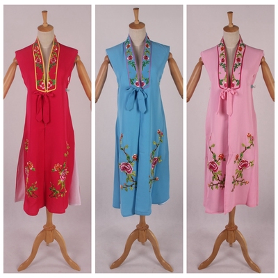 丫头背心花旦坎肩媒婆戏服