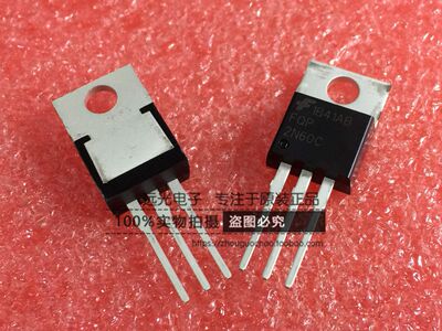 全新FQP2N60CTO-220仙童三极管