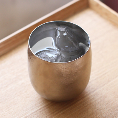 日本sus钛杯双层真空保温高档