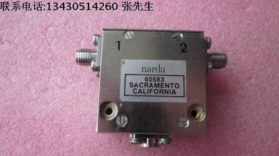 美国NARDA进口 60583 960-1200MHz SMA RF 射频微波同轴隔离器