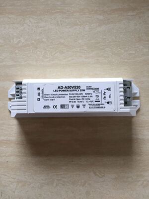 LED驱动电源 输出DC25-50V 520mA 正负5% 25W AD-A50V520