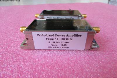 美国进口 16-20GHz 24-27dBm SMA 射频微波中功率放大器