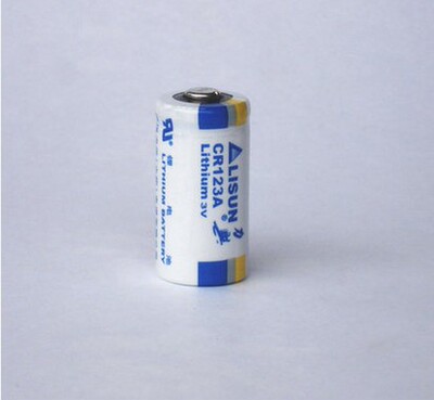 LISUN力兴CR123A 3V手电筒照相机锂电池巡更棒烟雾防火报警器电池
