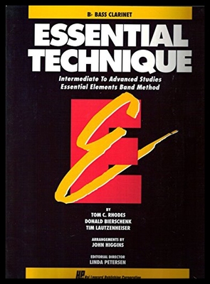 【预售】Essential Technique - BB Bass Clarinet Intermedia