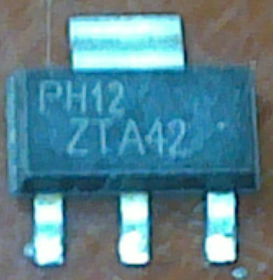 PZTA42/92 丝印ZTA42/92 贴片SOT-223 BJT三极管NPN 300V 200mA