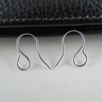 999纯银韩版大耳勾足银手工打造