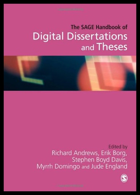 【预售】The Sage Handbook of Digital Dissertations and Th