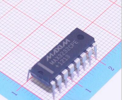 MAX3232CPE DIP-16 收发器 进口MAXIM 原装