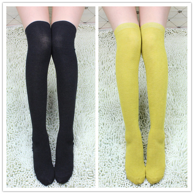 棉长筒袜套保暖女长筒堆堆袜子