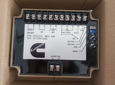 原厂3062322 3062323 康明斯发电机调速板 调速器 康明斯电调板