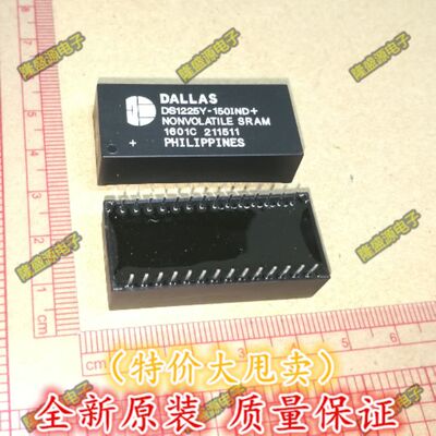 全新原装 DS1225Y-150IND+ DS1225Y DIP-28 可直拍 IC芯片集成