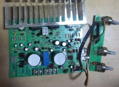 2.1功放板/绝配美国LM1875+低音炮对管A1633/C4278/40W+40W+150W