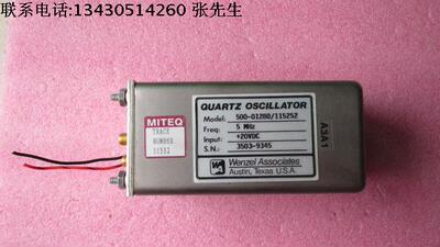 Wenzel Associates 500-01280/115252 射频 5MHz OCXO 恒温晶振