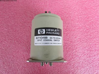 87104B  HP  DC-20GHz SP4T 24V SMA 单刀四掷射频微波同轴开关