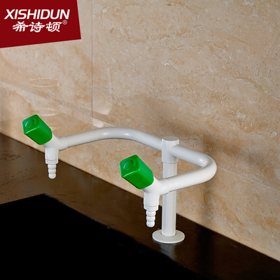 希诗顿全铜双口普教化验水龙头