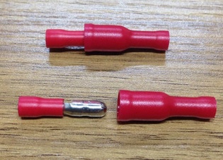 子弹头对接端子 FRD1-156 MPD1-156 100套
