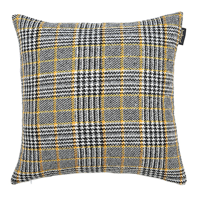 0424格子毛线抱枕靠垫