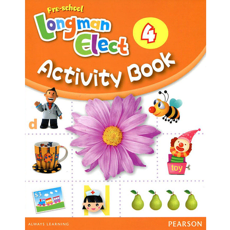 原版进口培生朗文 3-6岁幼儿英语教材 Pre-school Longman Elect Talking 4活动资源手册_虎窝淘