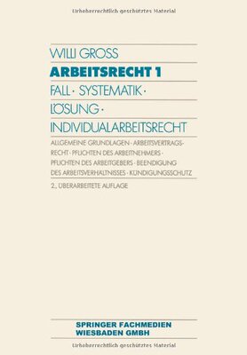 【预售】Arbeitsrecht 1