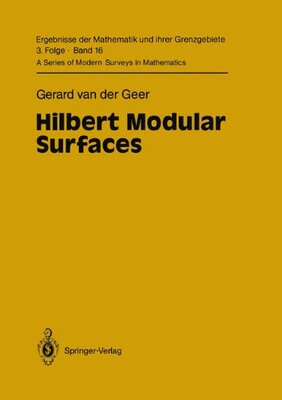 预订 Hilbert Modular Surfaces
