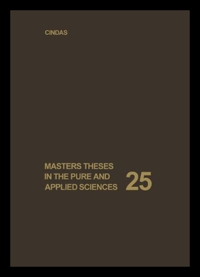 【预售】Masters Theses in the Pure and Applied Sciences: