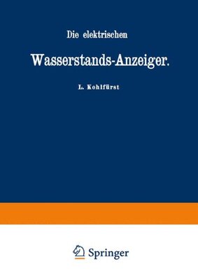 【预订】Die Elektrischen Wasserstands-Anzeig...