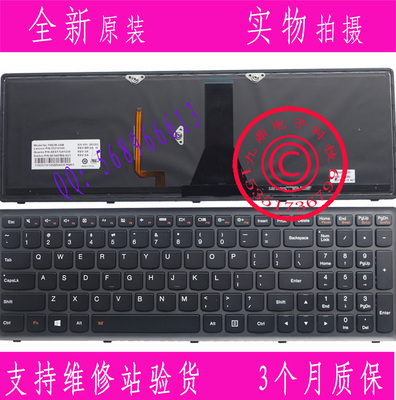原装联想FLEX15 15D S500 G500S G505S Z501 Z510 US背光键盘