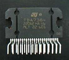 全新原装进口ST 汽车功放IC  TDA7384  质量保证