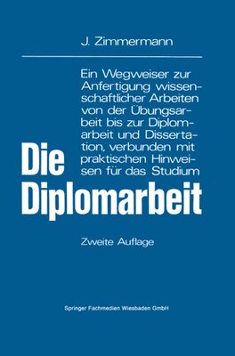 【预售】Die Diplomarbeit: Ein Wegweiser Zur Anfertigun...