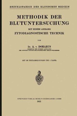 【预订】Methodik Der Blutuntersuchung: Mit E...