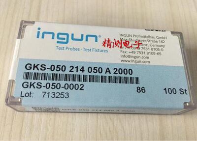 原装INGUN探针GKS050214050A2000/德国进口探针小四爪头顶针