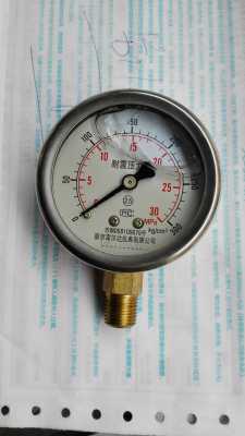 注油抗振耐震压力表ny-63 30mpa 300kgfcm2 m14x1.5 npt1/4
