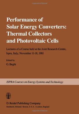 【预订】Performance of Solar Energy Converte...