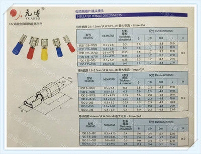 端子欧式接线插片包邮