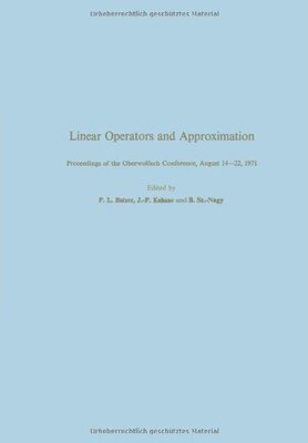 【预售】Linear Operators and Approximation / Lineare O...