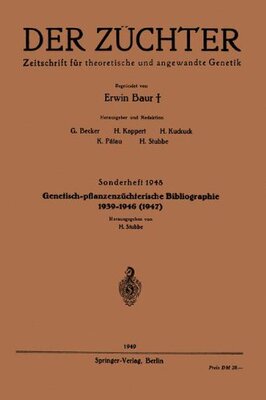 【预订】Genetisch-Pflanzenzuchterische Bibli...