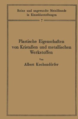 【预订】Plastische Eigenschaften Von Kristal...
