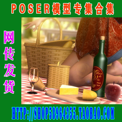 POSER模想专辑DAZ3D-Poser Collection Vol.04