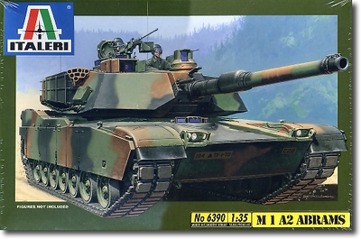 拼装坦克模型ITALERIM1A2坦克