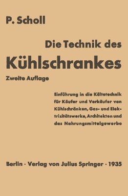 【预订】Die Technik Des Kuhlschrankes: Einfu...