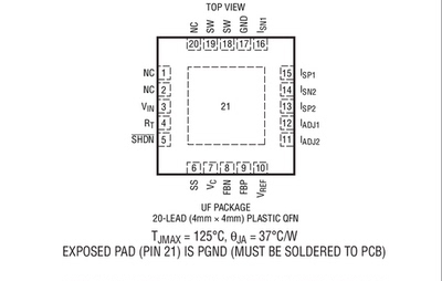 原装  LT3477EUF LT3477IUF LT3477 QFN 现货可直拍
