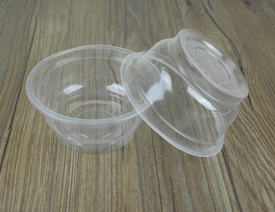透明圆形一次性塑料碗
