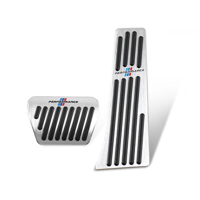 Car Pedals Cover Gas Fuel Brake Pad Plate Cover for BMW Seri