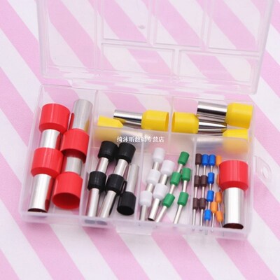 40PCS Stainless Steel Mini Round Clay Cutters Portable DIY H